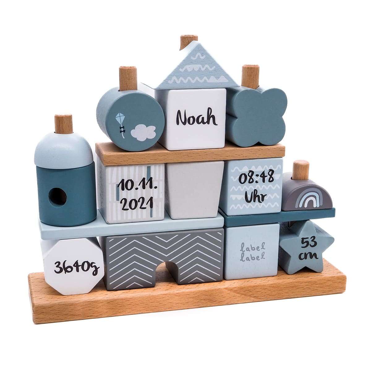 Label Label - personalisierte Holzeisenbahn und Spielzeuge | Kidslino